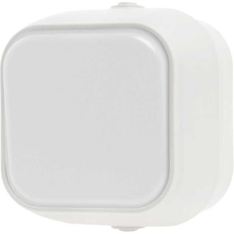 Two-way switch IP54 White - GEYER Hellas